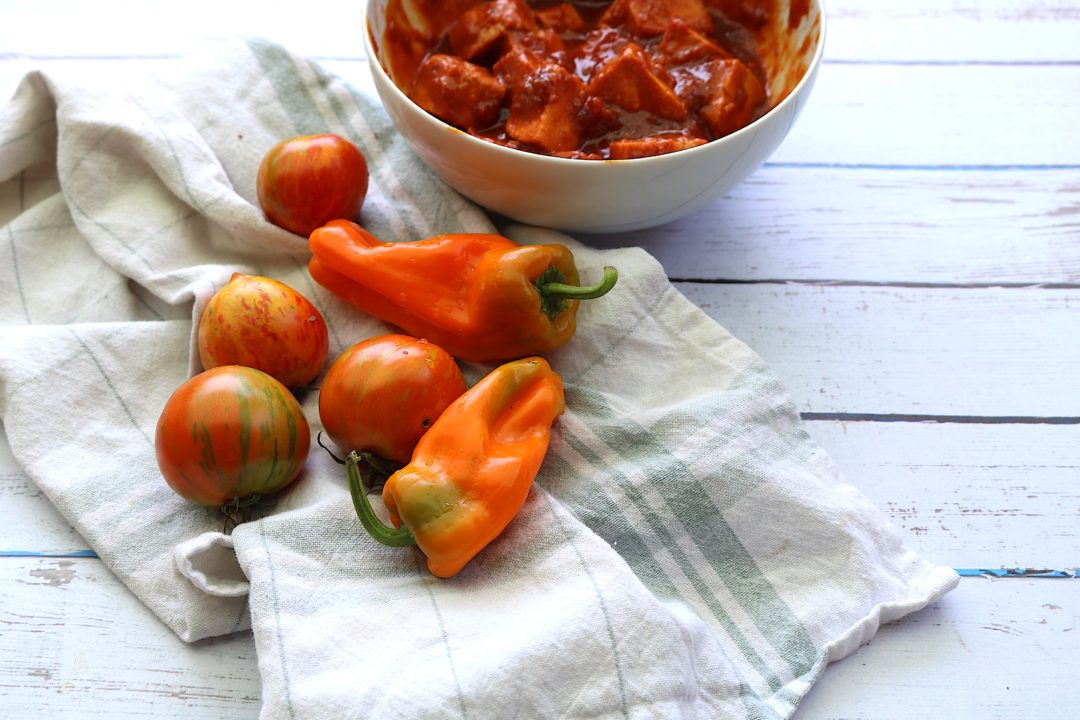 Brochettes de Tofu mariné à la sauce Ssamjang - L'ananas blonde