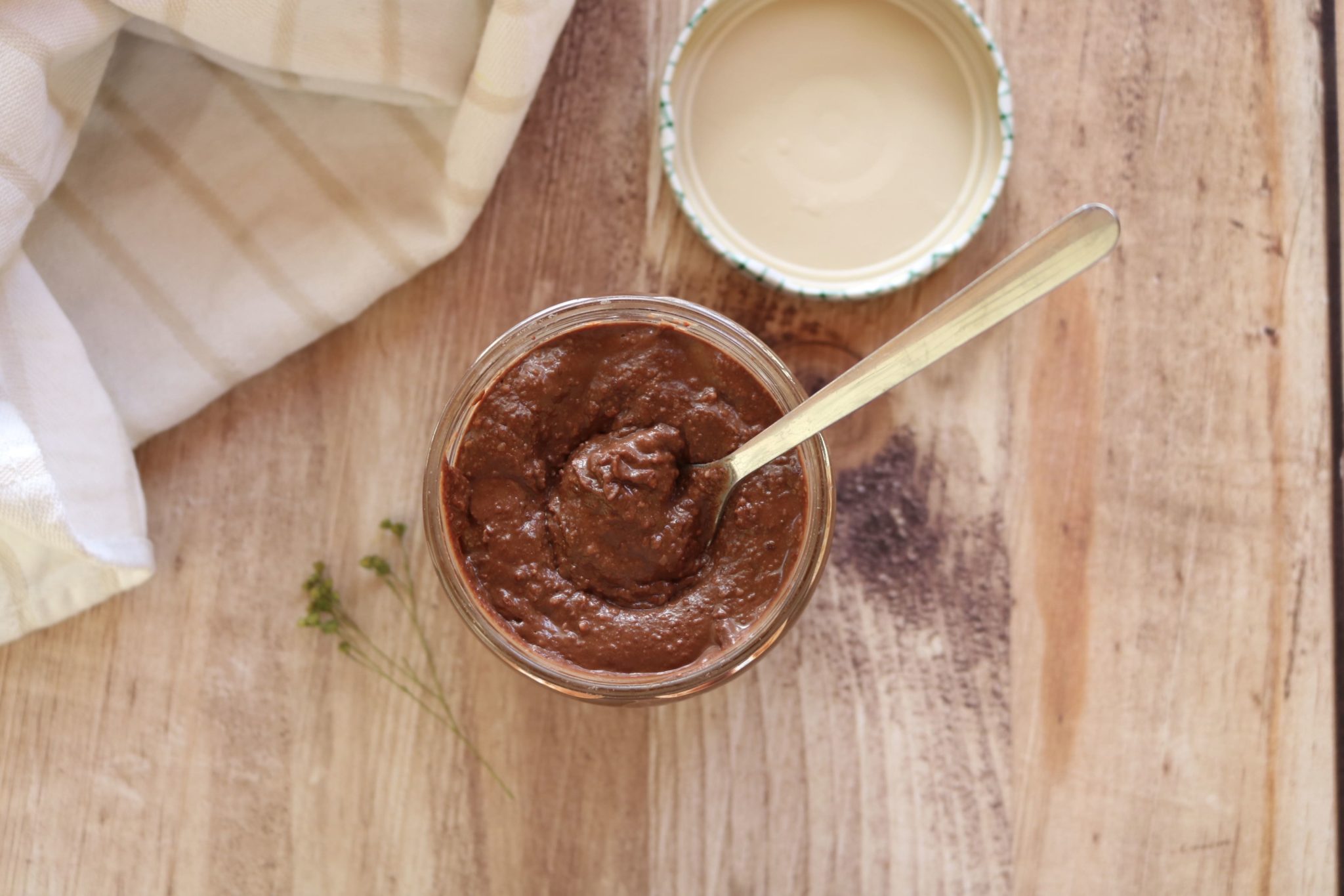 L'ananas blonde - Pâte à tartiner cacao, noisettes et haricots rouges