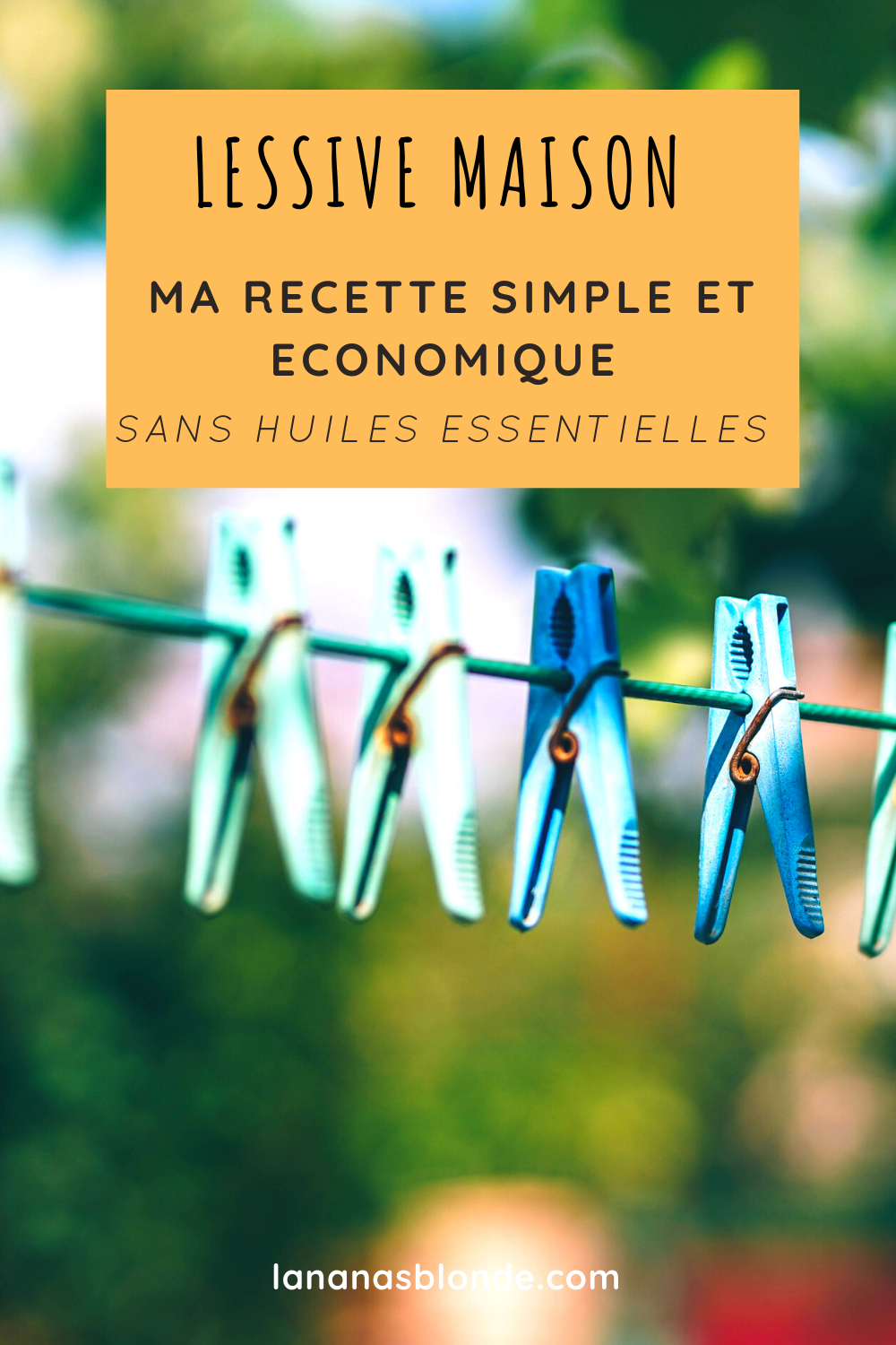 Fabriquer sa propre lessive au savon de Marseille - L'ananas blonde